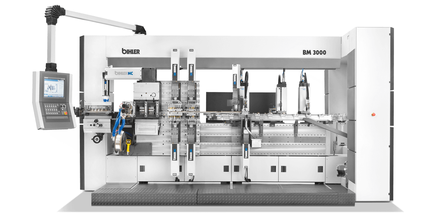 Automationslösungen E-Mobilität (Stromschienen Hairpins) - Bihler