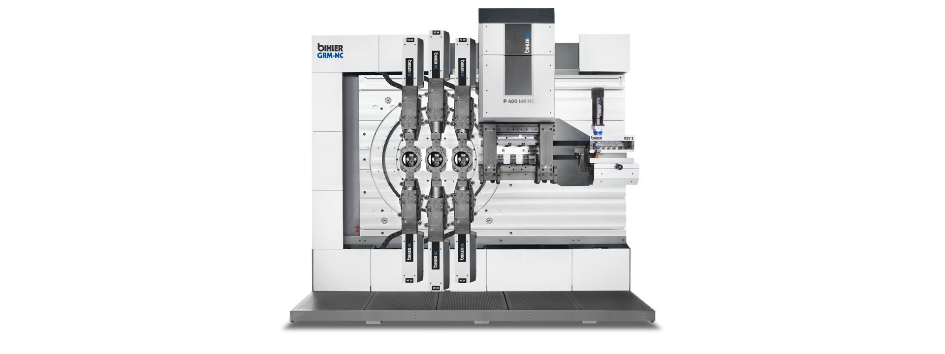 Servo stamping and forming machine GRM-NC (Multi-slide machine) - Bihler